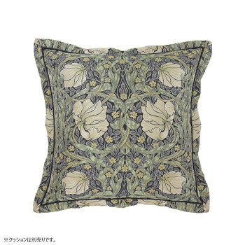 ルリハコベの花が渦巻いているデザイン1876年に製作されたウィリアム・モリスの壁紙のデザインで、左右対称にルリハコベの花が渦巻いています。当時、モリスの自邸「ケルムスコット・ハウス」のダイニングルームの壁面を飾っていました。※モニターの設定...