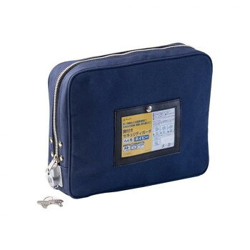 軽くて丈夫な8号帆布を使用A4サイズのファイルが入る、防犯性の高いディンプル錠一体型のポーチです。軽くて丈夫な8号帆布を使用。ディンプル錠、ファスナー(YKK社)はもちろん、バッグの縫製も、職人が一つずつ手作りしている信頼の日本製です。銀行...