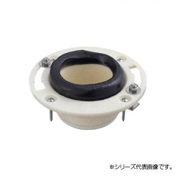 VP・VUパイプ兼用です。ABS樹脂製の床フランジです。サイズ個装サイズ：9.5×18.6×18.4cm重量個装重量：484g素材・材質ABS樹脂仕様トイレ用ステンレスボルト(R46)付生産国日本fk094igrjs