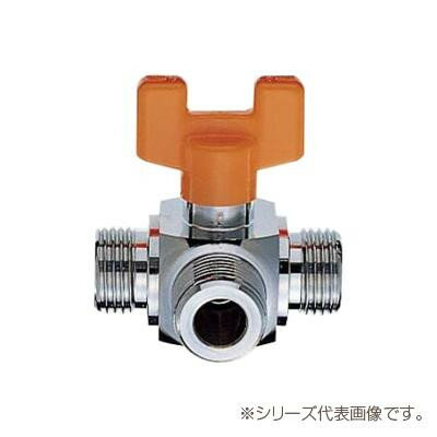ハンドルワンタッチ着脱タイプのバルブ。水の方向の切替ができるボールバルブです。サイズ個装サイズ：6.1×11.7×6.9cm重量個装重量：224g素材・材質黄銅仕様最高使用温度:80度生産国日本ハンドルワンタッチ着脱タイプのバルブ。※注:各...