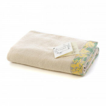 ジャガードで織り上げた花々の紋様が美しいギフトタオル鮮やかな花々をヘム部分にあしらったコンセプトタオルです。贈答にぴったりの花言葉をもつ3品種をモチーフに、豊かな色彩で表現しました。リアリティのある生き生きととした花の美しさを感じていただけ...