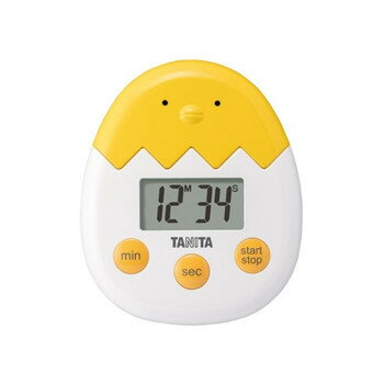 かわいいひよこのキッチンタイマーひよこの鳴き声で時間をお知らせするかわいいキッチンタイマーです。リピートが機能付いています。サイズW65×H78×D17mm個装サイズ：10×2×15cm重量約47g(電池含む)個装重量：71g素材・材質AB...