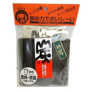おすすめ水道水のカルキ臭や不純物などを吸着し、竹炭の無数の穴に棲みついた微生物を分解してくれます。ご飯ふっくら、お水おいしく、お茶まろやかに。天ぷら油に入れて、カラッと揚げ、油の酸化を防ぎます。飲料水で使い終わったら乾燥させて消臭にも。さら...