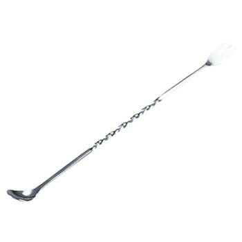 先端にフォークになったシンプルなデザインのバースプーン。便利なバーグッズ。サイズ約245mm個装サイズ：24.5×3×3cm重量個装重量：14g素材・材質ステンレス生産国日本fk094igrjs