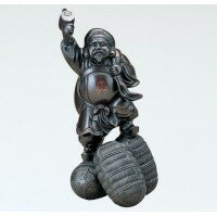 高岡銅器の逸品!縁起物で贈り物に喜ばれます。開運・縁起物・魔除けの守護神にインテリアのブロンズ置物として大変喜ばれる七福神の和風置物です。長い年月を経て受け継がれた造形美には確かな風格が息づいています。サイズ19×20×35cm個装サイズ：...