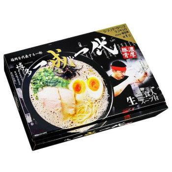 万人受けは求めない唯一無二の濃厚ど豚骨濃厚豚骨スープはとてもクリーミーで、細麺に凝縮されたコクと旨みがよく絡む至極の博多ラーメンです。※本製品は店主監修のもと、お店の味を再現したものです。※画像はイメージで、具材は入っておりません。内容量麺...