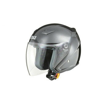 ホルダーレスシールドを採用したスポーティーな本格派ジェット。スタイリッシュなデザインは走行風によるヘルメットのリフトを抑えたエアロダイナミック設計。風の流れを意識したエアベンチレーション〜エアダクトは前頭部からヘルメット内部へ走行風を取り込...