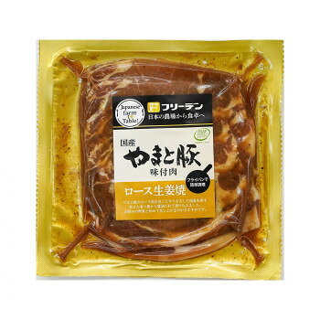 お好みの野菜と炒めて召し上がるのがおすすめやまと豚のロース肉を国産生姜を皮ごとすりおろした香り豊かな醤油だれで漬け込みました。お好みの野菜と炒めて召し上がるのがおすすめです。内容量180gサイズ個装サイズ：20×38×10cm重量個装重量：...