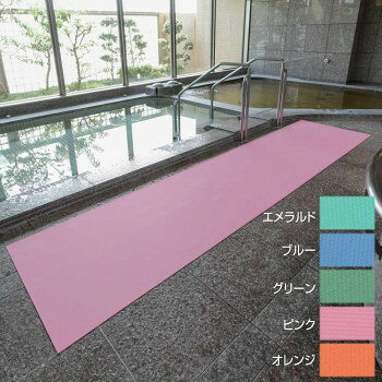水より比重の重い合成ゴムを採用したマット。表裏両面シボ付加工を施しており、浴槽内に沈めたり、洗い場の床に敷くことで、入浴時の転倒防止に役立ちます。サイズ個装サイズ：40×20×20cm重量個装重量：5000g素材・材質EPDM(合成ゴム)仕...