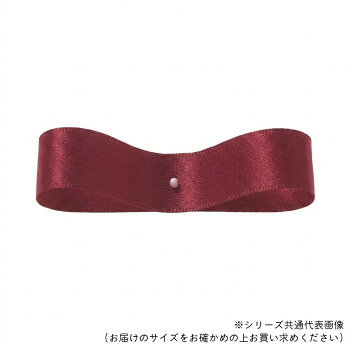 両面サテンリボンサイドステッチが特徴的な、両面サテンリボンです。サイズ48mm×30m個装サイズ：12×12×5cm重量個装重量：275g素材・材質ポリエステル生産国日本fk094igrjs
