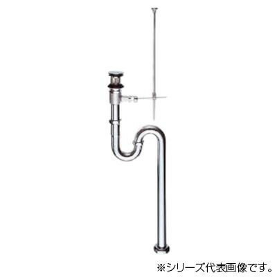 ポップアップ付きのSトラップ。ポップアップのガイドが付いています。サイズ個装サイズ：7.4×53.2×19.8cm重量個装重量：1780g仕様洗面所用ポップアップ横棒長さ:175mmポップアップガイド付排水栓外径:66mm、パイプ径38mm...