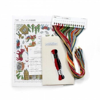 人気刺しゅう作家Nitkaさんとのコラボキット第2弾幼い頃、誰もが一度は夢見た童話の世界をクロス・ステッチで表現しました。14カウントのアイーダを使用した、刺しごたえのあるキットです。クロス・ステッチに没頭するとともに、物語の世界をお楽しみ...