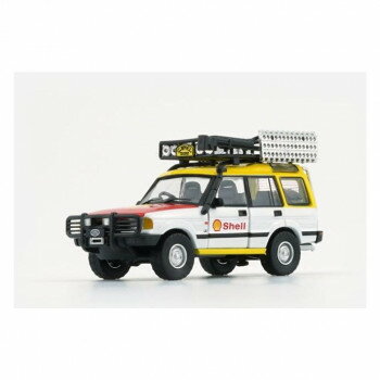 ランドローバーディスカバリー模型BMCREATIONSのランドローバーディスカバリー1・1998シェルアクセサリー付RHD模型です。サイズ個装サイズ：5.5×12.5×4.5cm重量個装重量：65g素材・材質ダイキャスト他仕様スケール:1/...