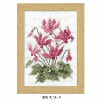 暮らしの中に彩りのある優雅な空間を。月日の流れを美しい季節の花々で表現したクロス・ステッチキットです。※初級〜中級サイズ個装サイズ：30×20×2cm重量個装重量：201g仕様【出来上がり寸法】額外径:約15cm×20cm　額内径:約11....