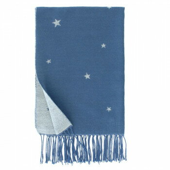 小さな星がかわいらしいシンプルなショール。小さな星柄が可愛いショールです。表裏で反対色になっているので、巻き方によって雰囲気をアレンジできます。※液温は40度を限度とし、手洗いができます。※石油系洗剤による弱いドライクリーニングができます。...