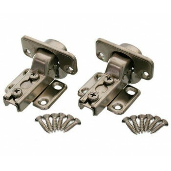 おすすめ丁番が外から見えないので外観がスッキリします。取付けたあとから扉の締まり具合を調整できます。サイズ35mm個装サイズ：12.9×11.1×4.7cm重量個装重量：184g仕様タイプ:半カブセキャッチ付生産国中国fk094igrjs