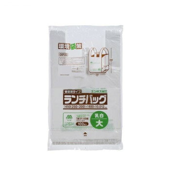 おすすめお弁当を入れるのにピッタリです。サイズ横幅450(250+200)×長さ400×厚み0.012mm個装サイズ：40×26×1cm重量355g個装重量：200g素材・材質HD+バイオマス25%セット内容100枚入り生産国中国fk094...