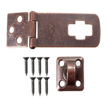 おすすめ南京錠(別売り)と合わせて使用する掛け金です。サイズ個装サイズ：13.4×6.6×2.7cm重量個装重量：70g生産国中国fk094igrjs