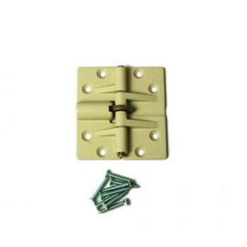 おすすめ折戸用の蝶番です。サイズ個装サイズ：8.8×7.3×1.7cm重量個装重量：92g仕様カラー:アイボリー生産国中国fk094igrjs