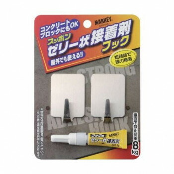 おすすめ瞬間接着材を使った強力接着タイプのフックです。サイズ縦50×横35mm個装サイズ：15×11×2.2cm重量個装重量：46g素材・材質金属部:ステンレス、接着剤キャップ:ポリエチレン、接着剤ノズル:ポリエチレン仕様カラー:シルバー耐...