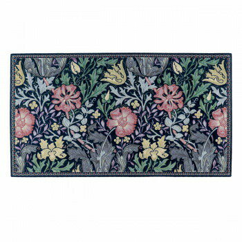 動きがある花々や葉のデザイン1896年、コンプトンはロレンス・ホドソンの邸宅のコンプトン・ホールの為に、ジョン・ヘンリー・ダールによって特別にデザインされました。当初のデザインは、28色を印刷するため2つ版木を組み合わせて縦方向の大きなリピ...