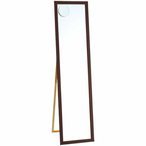 木目の縁がやさしく お部屋にしっくりと馴染みます!木目の縁がやさしくお部屋にしっくりと馴染む姿見です。一日の始まりは、身だしなみのチェックから始めませんか？サイズ1230×317×15mm個装サイズ：125×34×5cm重量3550g個装重...