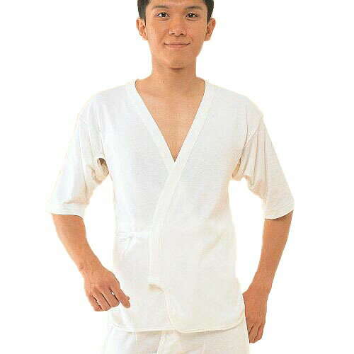 高級エジプト綿の無蛍光生地シリーズ!脱いだり着たりの、毎日の動作が簡単にできるよう、ボタンやデザインにしっかり工夫を凝らしています。手術後や介護が必要な方、手足の不自由な方、お年寄りに。ボタンをかける手間をなくした、「丸型マジック式ボタン」...