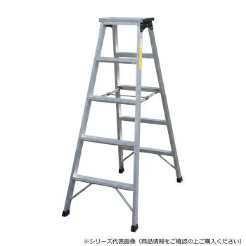 天板広めの専用脚立天板(250×365mm)が広く、踏さん(60mm)も幅広の専用脚立です。最大使用質量160kgの強度を実現。※踏さん数に天板は含みません。※法人限定商品のため、個人宅への配送不可。※送り先名:「個人名」での注文不可、送り...
