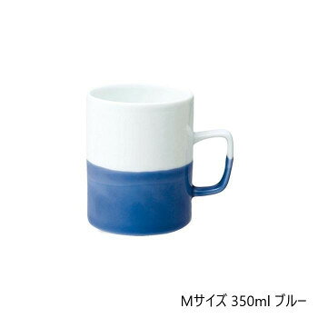 いつもの暮らしをより楽しく演出。「かけわけ」という方法で上下半分ずつ違う釉薬(ゆうやく:うわぐすりのこと)を施して作られたマグカップです。 手作業のため、一点一点、少しずつ異なった表情を見せてくれます。※ご使用後はなるべく早く洗剤で洗い、充...