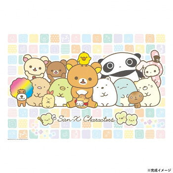サンエックスジグソーパズルリラックマ、すみっコぐらし、たれぱんだ、こげぱん、アフロ犬、センチメンタルサーカス、にゃんにゃんにゃんこが夢のコラボ!サイズ38×26cm個装サイズ：14×17×5cm重量個装重量：265g仕様ピース数:300ピー...