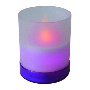 おすすめシンプルな灯心のなかで、LEDの光が虹色にゆっくりと変化します。※防水機能はありません。屋外でのご使用に関しては水濡れにご注意ください。※電池は付属しません。※連続点灯時間は一般に市販されている電池を使用した場合の目安です。サイズφ...