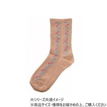 おすすめはき口はゆったりゴムなしです。しめつけず、やさしくフィットします。花柄のすべり止め付きソックスです。サイズ22〜24cm個装サイズ：25×10×1cm重量個装重量：30g素材・材質レーヨン、ポリエステル、シルク、ポリウレタン仕様花柄...
