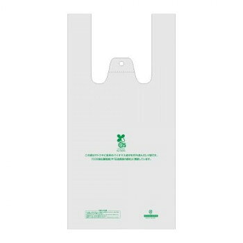 おすすめ生物由来の有機資源を原料としたバイオマス成分を25%含んだレジ袋です。乳白色。食品衛生法規格基準適合商品です。※東日本20号・西日本35号に準じた規格となりますが、サイズは若干異なりますのでご注意ください。サイズ全体:幅340×高4...