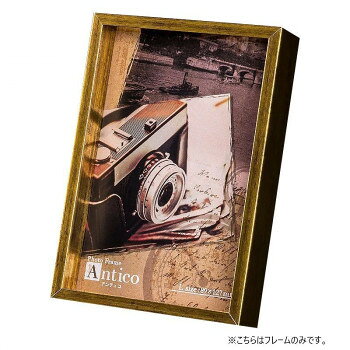 アンティークな雰囲気を演出するインテリアフレーム細身×荒削りな風合いの金属調フレームです。モノトーン・セピナな色合いの写真やアンティークな写真やポストカードを引き立たせます。透明板は軽くて安全なPET板を使用しています。サイズ個装サイズ：2...