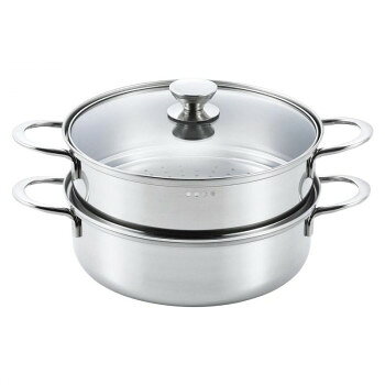 おすすめ蒸し器を使うことで、食材の栄養素を保持しながら簡単に美味しい食事を作ることができます。サイズ35×25×19cm個装サイズ：29×24×20.5cm重量約1.7kg個装重量：2000g素材・材質本体・セイロ・ハンドル・ツマミ:ステン...