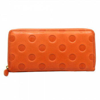 ドット柄がポイント!上質なふんわり柔らかいカウレザーを使用しました。シンプルで飽きのこないベーシックなデザインとなっていますが、ドット柄がポイントになり可愛らしい印象に仕上がっています。使い込むほどに、手に馴染んでいきます。定番の長財布にな...