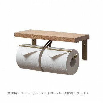 天然素材の木目が特徴的天然素材の木目が特徴的です。武骨な印象の白いアイアンと、ナチュラルなウッドの組み合わせがシンプルで格好いいです。落ち着いた色味の天板には小物をディスプレイしたり、予備のトイレットペーパーを置いても素敵です。※ビスは付属...