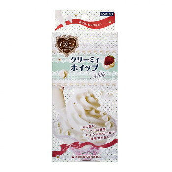 絞口りで絞ることのできるクリーム状のねんどです。乾燥はマットな仕上がりで、リアルなホイップクリーム風の装飾ができます。 柔らかく、絞りやすく、乾燥するまでは水に溶けるのでお手入れが簡単です。【装飾できないもの】ポリエチレン、フッ素樹脂、軟質...
