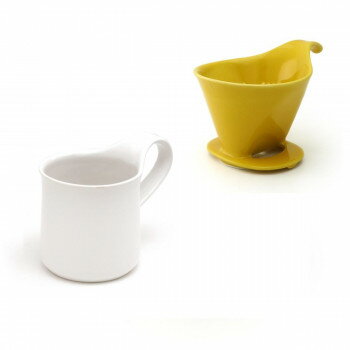 おすすめお手軽にドリップコーヒーを始められるコーヒードリッパーとカフェマグラージのセットボックスです。誰でも簡単に美味しいコーヒーを淹れられるのでプレゼントにもおすすめです。サイズドリッパー:W117×D152×H103mm、マグ:W130...