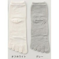 シルクを使用した5本指ソックス!シルクの肌触りとメッシュ編みで蒸れにくく暑い日に最適です。サイズ個装サイズ：30×14×5cm重量個装重量：70g素材・材質シルク、ナイロン、キュプラセット内容オフホワイトグレー製造国日本シルクを使用した5本...