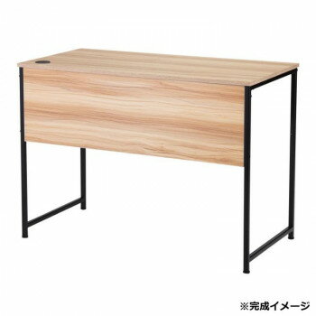 配線口付きで便利なコンパクトデスク天板には配線口もあるため、壁につけてもパソコン等の使用に問題はありません。天板カラーはナチュラルです。サイズ幅1000×奥行500×高さ720mm個装サイズ：10.3×53×11cm重量12.3kg個装重量...