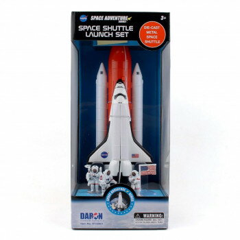 フィギュア付きスペースシャトルリアルなNASAのスペースシャトル。ブースターロケットと宇宙飛行士のフィギュア付きです。サイズ個装サイズ：33.4×15.9×15.5cm重量個装重量：640g素材・材質ダイキャスト他生産国中国fk094igrjs