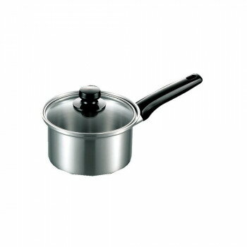 錆びにくい軽量ステンレス片手鍋鍋本体には、錆びにくく熱効率に優れた特殊ステンレス素材を使用しております。底は厚く、側面を薄くする特殊加工を施すことで、軽量性と耐久性を両立いたしました。IH・ハロゲン・ラジエントなどの電気調理器に対応し、熱に...