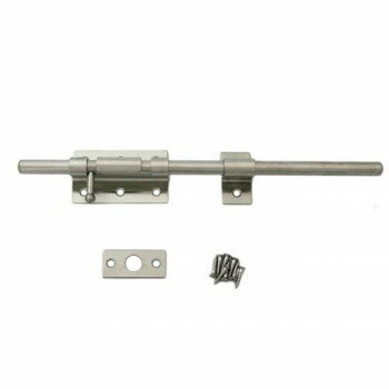 ステンレス製の強力な丸落とし!防犯用の補助錠として。サイズ個装サイズ：2.5×30×5cm重量個装重量：405g生産国中国fk094igrjs