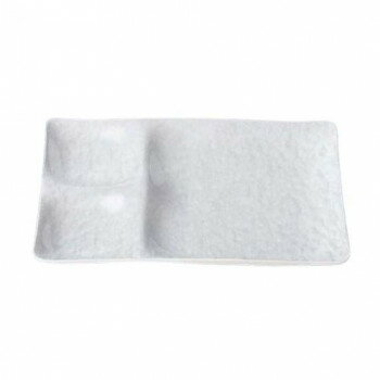 おすすめ明るく清潔感のあるホワイトアクア色に裏白塗りの仕上げで、和洋問わず料理の盛り付けに最適なデザインです。割れにくく丈夫で業務用飲食店や家庭用にも適しています。※カレー・ケチャップなどの料理を盛り付けると、シミの原因になりますのでご注意...