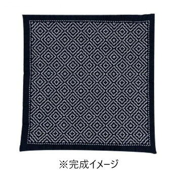 一目刺しでつくる花ふきんのキットです。初級者向け。「一目刺し」とは、刺し子の技法のひとつで、一定の針目で縦、横、斜めと同じ方向を順に刺していく技法です。コースターやふきんなど、身近なものから刺し子を取り入れて、日々の暮らしに彩りを添えてみま...