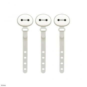 人気キャラクターのケーブルバンドケーブル等のコード類の整理にご使用いただけるアクセサリです。お菓子の袋止めや傘などの持ち物マーカーとしてなど、幅広い用途で使用することが可能です。使い分けができて便利な3本入りです。※お客様のお使いのモニター...