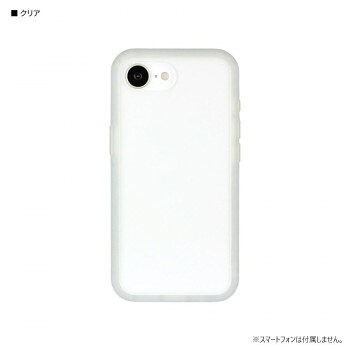 シンプルなプロテクトジャケット裏面を覆うiPhone16e対応プロテクトジャケットです。裏面にPC、側面全体にTPU素材(熱可塑性ポリウレタン)を使用したハイブリッドタイプのケースです。キズを防ぎ、軽微な振動や衝撃から端末を守ります。ぷっく...