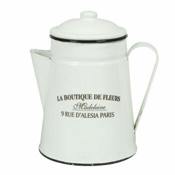 シンプルなデザインが素敵なポット!キッチンに置いておくだけでおしゃれな雰囲気を演出します。※お使いのPCモニターの設定によって、実際の商品と色味が若干異なる場合がございます。ご了承ください。サイズW160×H180×D130mm個装サイズ：...