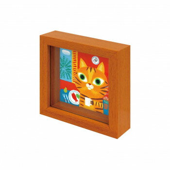 おすすめ絵と額がセットになった商品です。サイズ外寸:W11.5×H11.5×D3.5cm個装サイズ：3.5×11.5×11.5cm重量約0.2kg個装重量：200g素材・材質フレーム:木ガラス仕様壁掛け・卓上両用生産国日本fk094igrjs